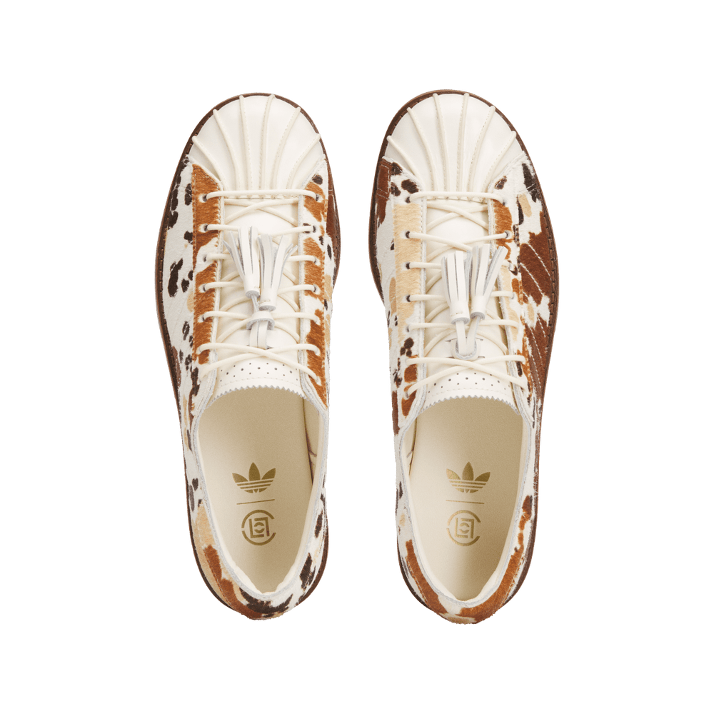 Adidas Superstar Dress Shoe CLOT by Edison Chen Cow Print - Sneak