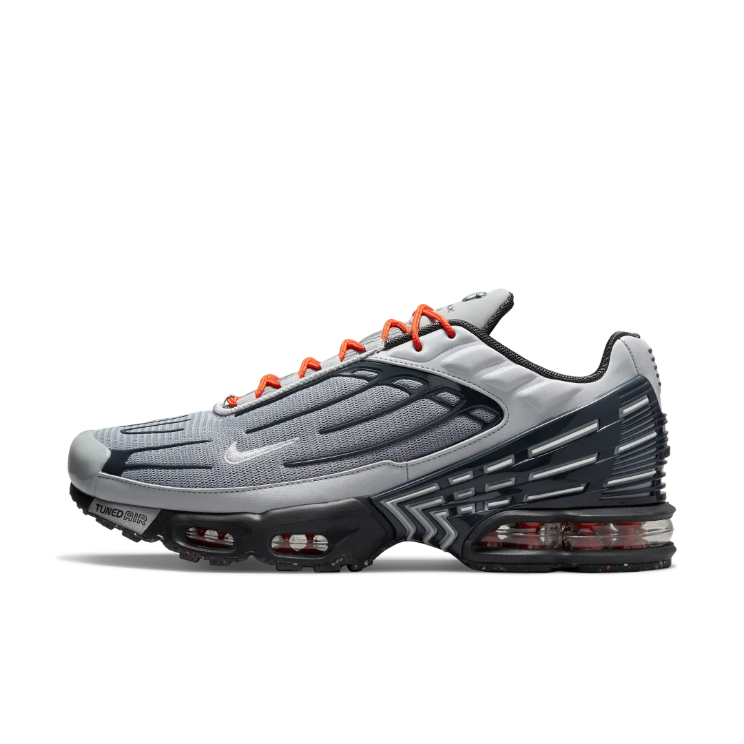 Nike Air Max Plus 3 Light Smoke Grey Metallic Silver - Sneak